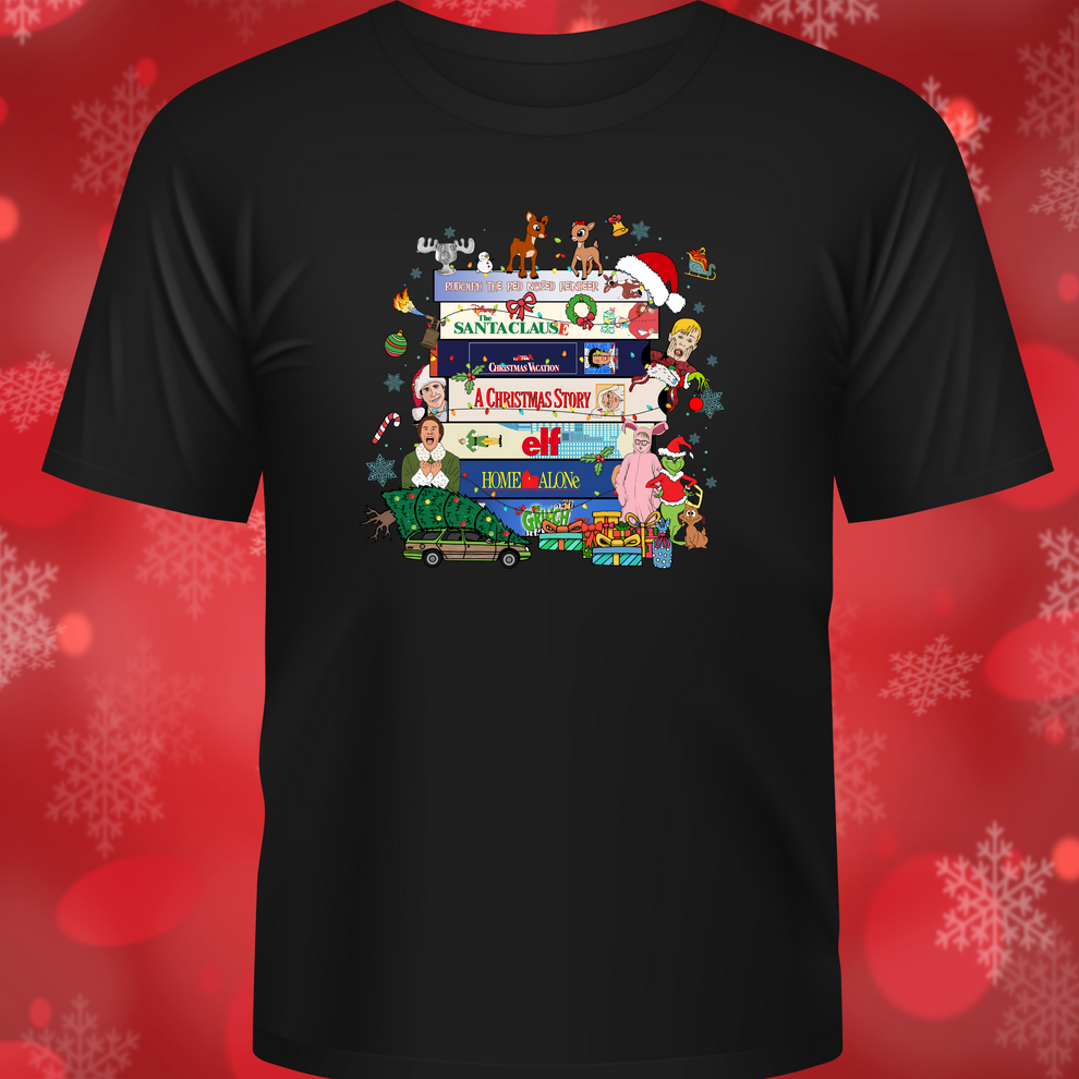 Christmas Classics VHS Shirt/Sweater – Powers Print & Design