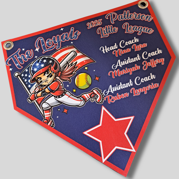 Baseball Pennant Banners – Powers Print & Design